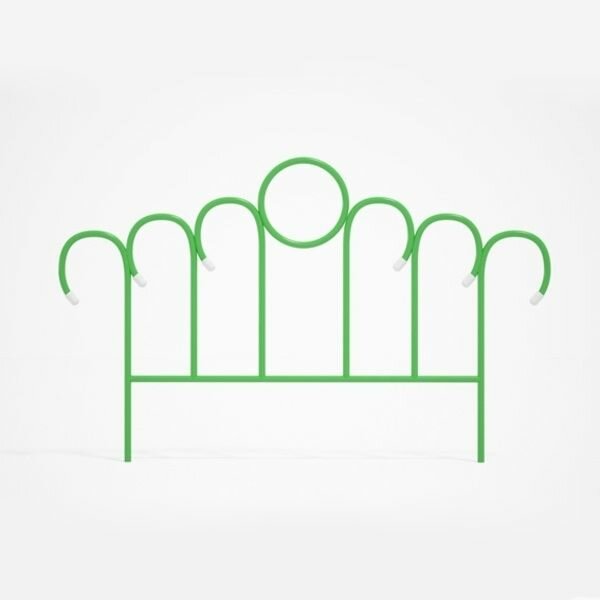 Садовый заборчик КНР "Восход", 45х73х365 см, 5 деталей