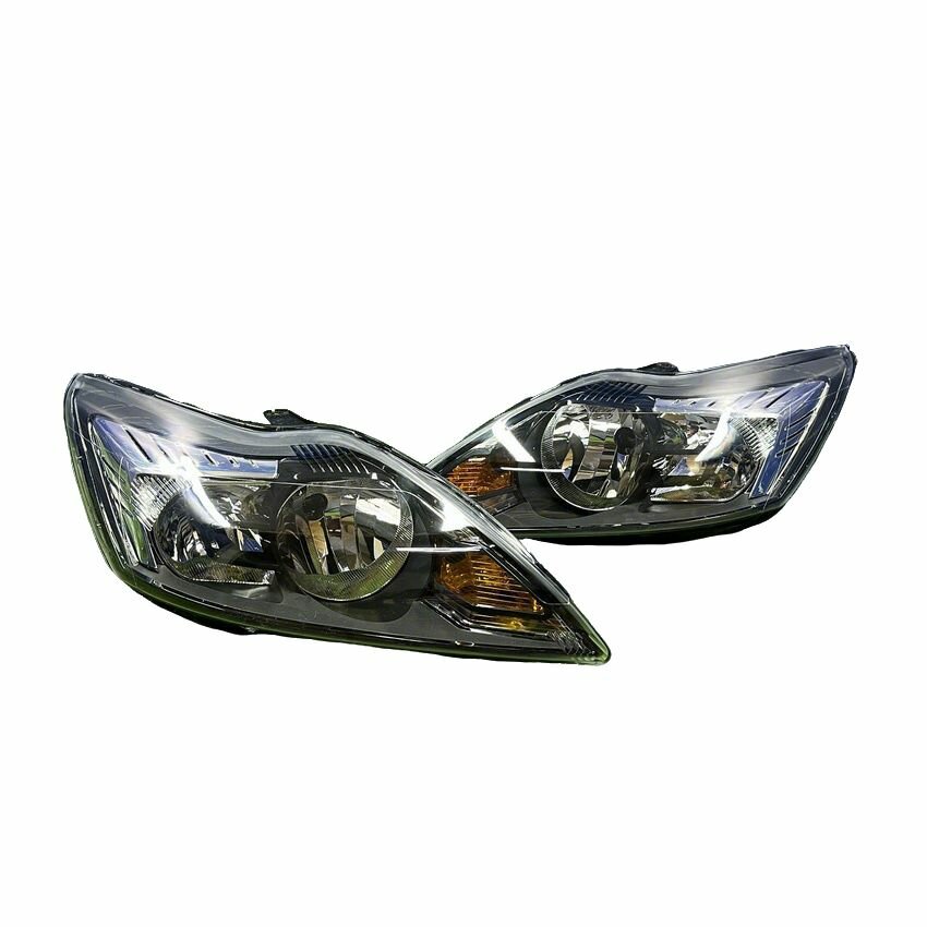 Комплект фар Ford Focus 2 рестайлинг черная