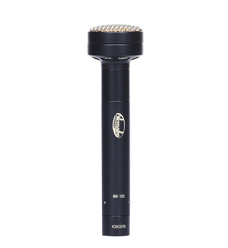 Октава 1021112 МК-102-Ч Микрофон конденсаторный, черный, в картонной коробке