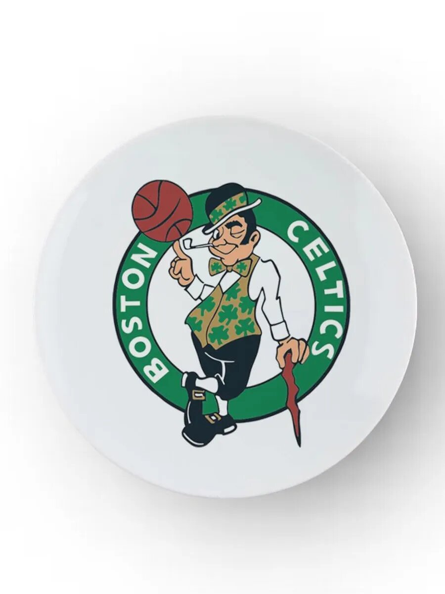 Тарелка баскетбольный клуб НБА Boston Celtics - Бостон Селти