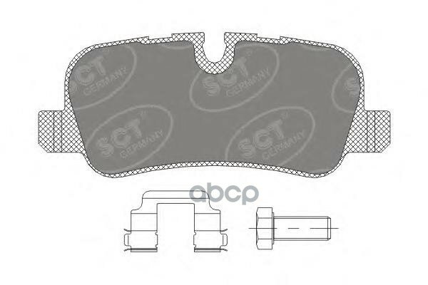 Колодка Тормозная "Sct" Range Rover Sport 05-13/Range Rover Iii 02-12/Land Rover Discovery Iii/Iv 04-/09-/12- Задн. (В Уп. 4Ш.