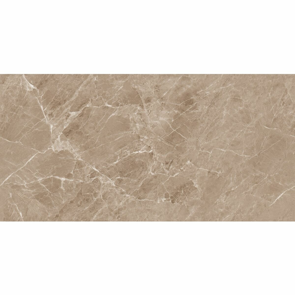 Керамогранит Ceradim Mramor Chic Beige бежевый 60х120 см полированный