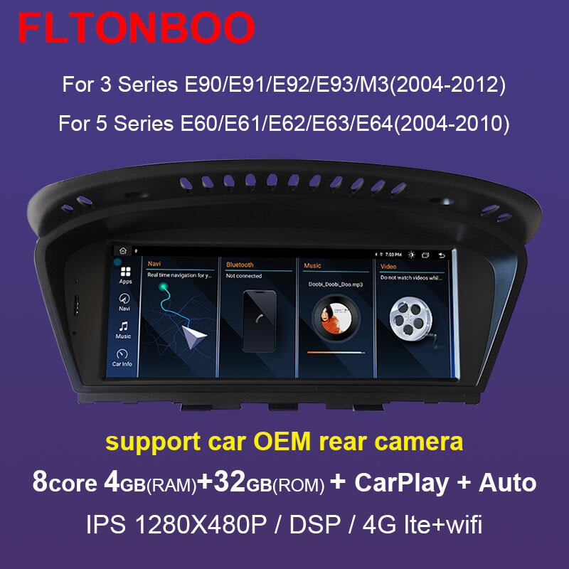 8 ядерный DSP IPS Android Автомобильный GPS навигатор радио Мультимедийный плеер для BMW 5Series E60 E61 E63 E64 E90 E91 E92 E93