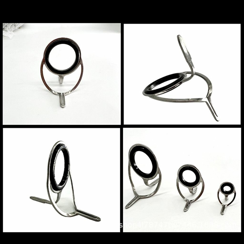 Рыболовные принадлежности, Двойное кольцо для спиннинга от 6 до 30 номера, 1 пакет 8 шт.