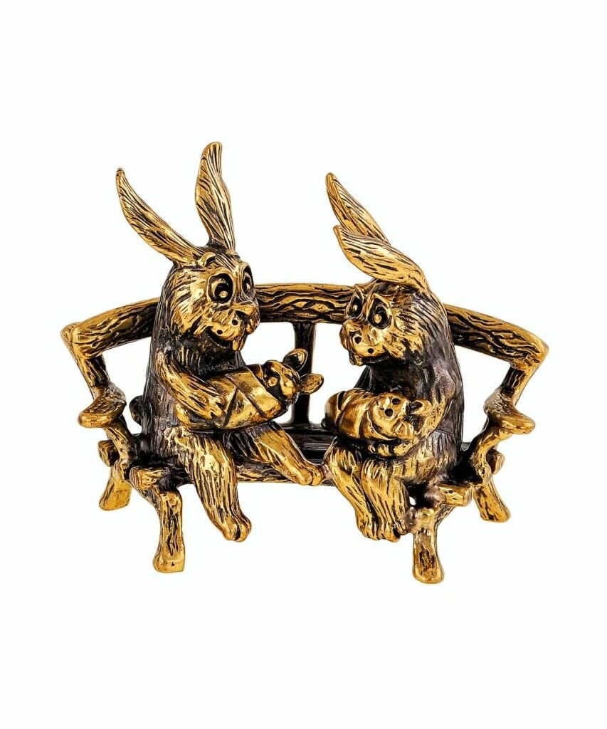 Статуэтка Зайчики счастливая семья 2265.1