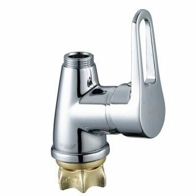 Смеситель Zegor SOP4-F045X, кухонный, для мойки, цвет хром, гибкий подвод, 1/2"