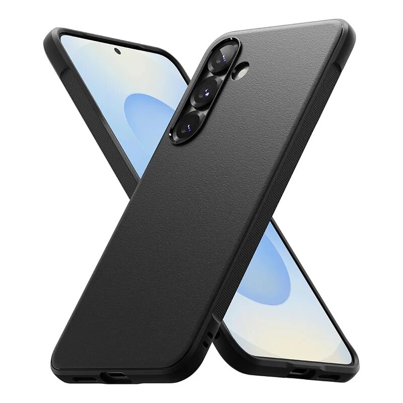 Чехол Ringke Onyx, совместимый с Samsung Galaxy S25 Plus, прочный противоударный, нескользящий, гибкий, тонкий из ТПУ для 25+ чехлов