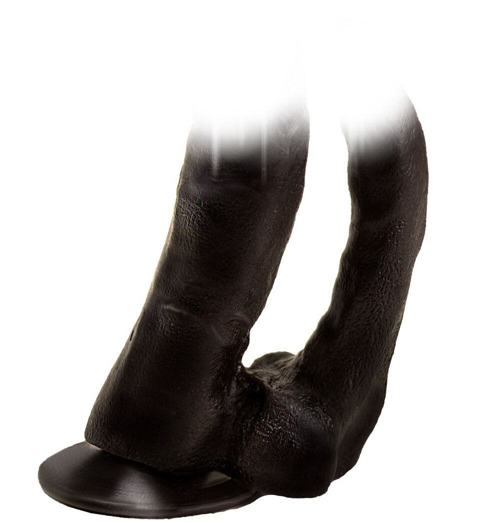 Фаллоимитатор двойной черный LOVETOY