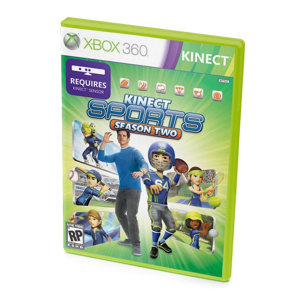 Kinect Sports сезон 2 (Xbox 360, незнач.царап., устанавливается на 100%) русские субтитры