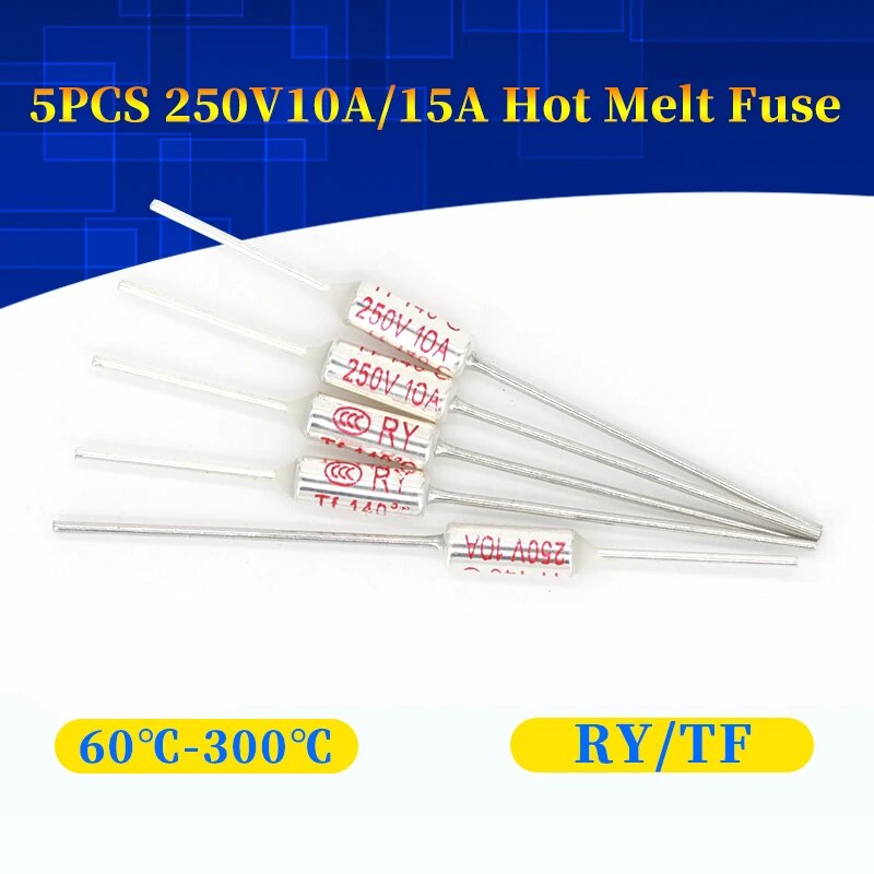 Термопредохранитель RY 10A 250V 10A 184 Degree