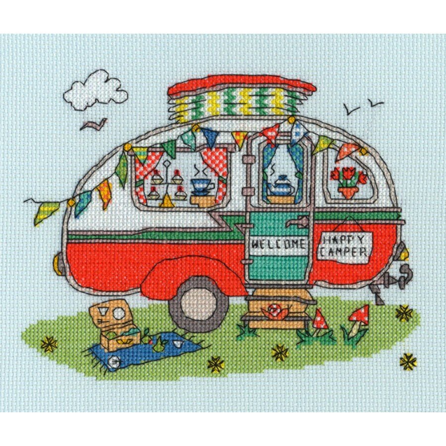 Набор для вышивания Caravan (Фургон) 20 x 15 см Bothy Threads XSD8
