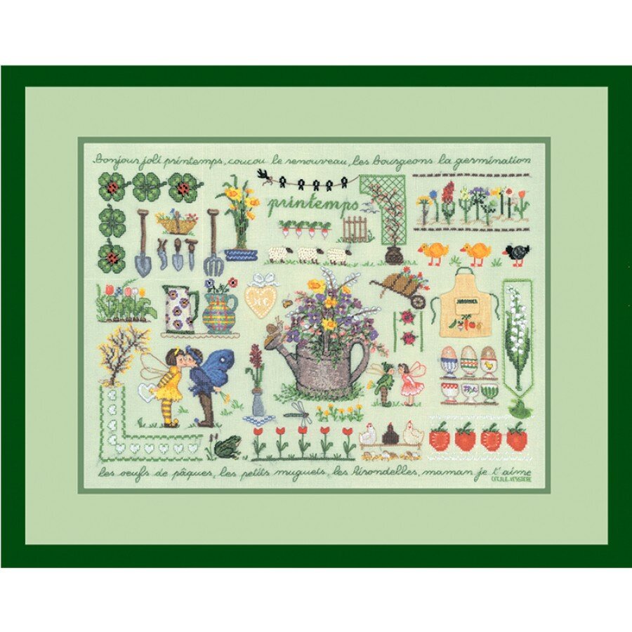 Набор для вышивания: PRINTEMPS (Весна)