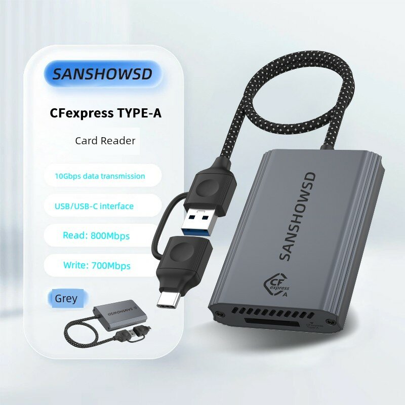 Кард-ридер для карт CFA USB 3.2 Однопортовый для камер Sony