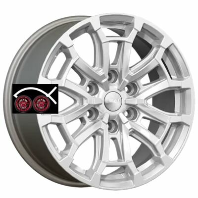 Колесный диск СКАД Авилис (КЛ374) 8x18 6x139.7 ET45 D95.1 серебристый