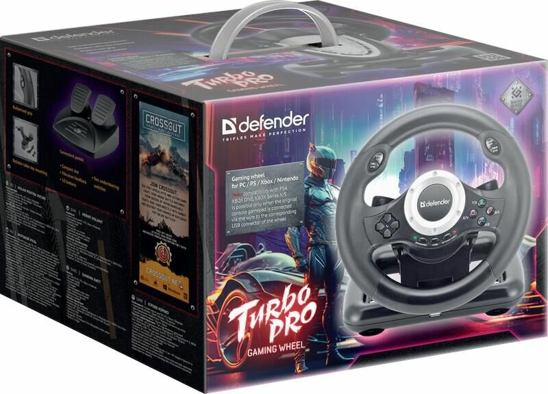 Руль Defender Turbo Pro 64291