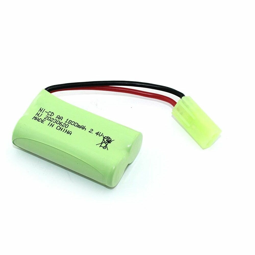 Аккумулятор Ni-Cd 2.4V 1800mah AA Flatpack разъем Tamiya plug