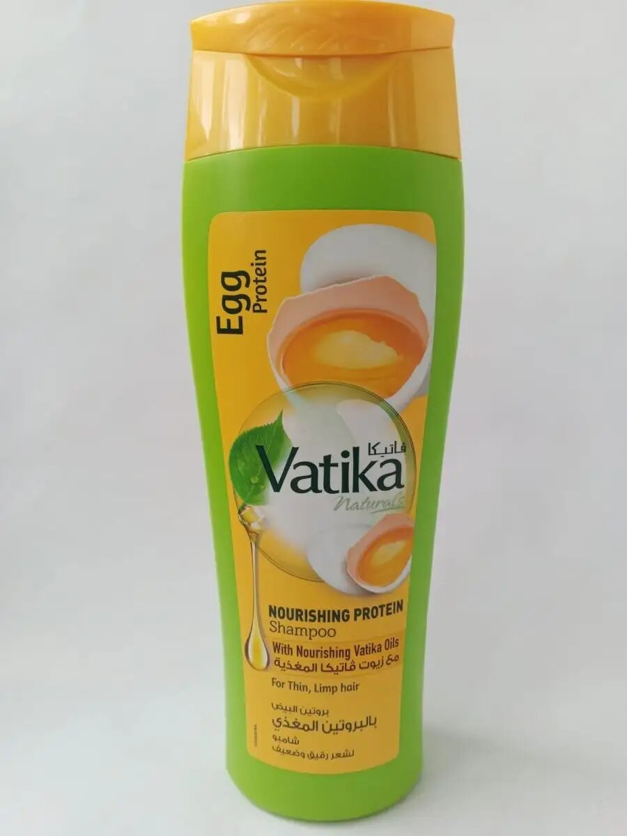 Шампунь Dabur Vatika "Egg Protein", для всех типов волос, 400мл