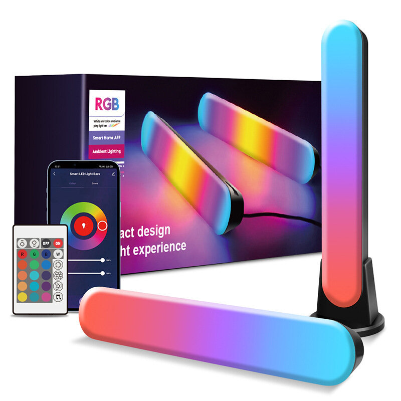 Настольная rgb-лампа с bluetooth и музыкальным датчиком - 1