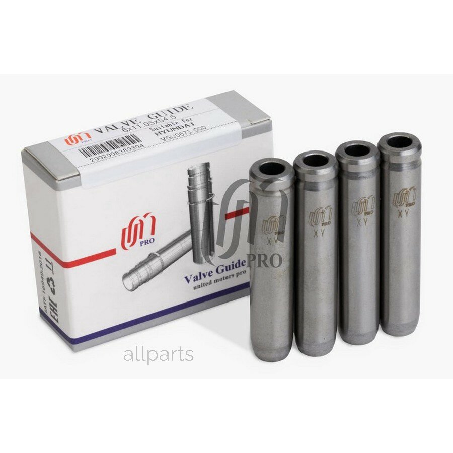 UMPRO VGU0671000 Втулка направляющая клапана Hyundai 2.7i V6 04- 6x11.05x54.5 (22115-23501)
