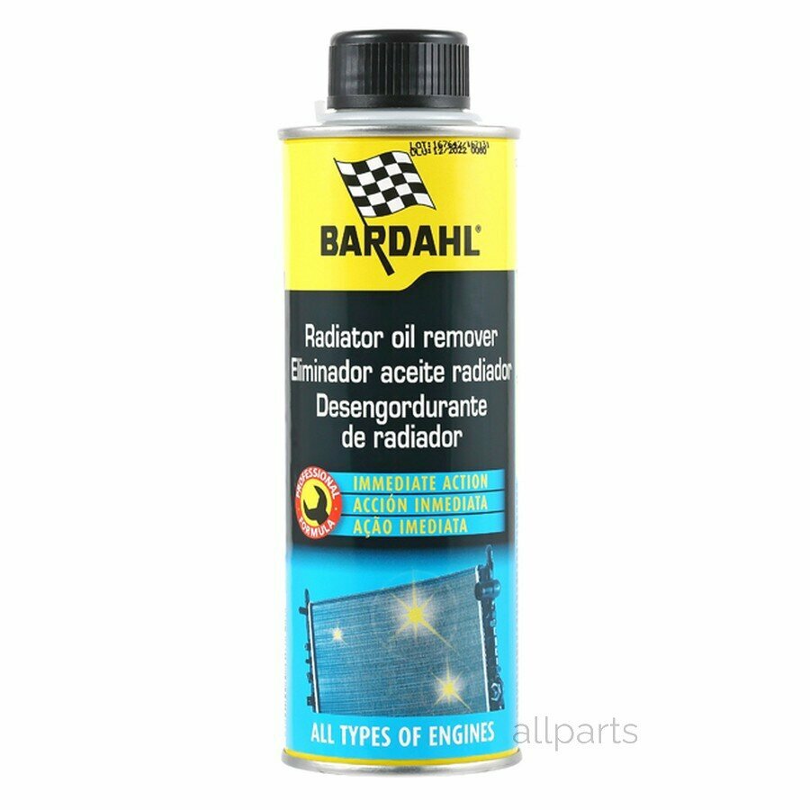 BARDAHL 4020 RADIATOR OIL REMOVER Средство для удаления масла из системы охлаждения 300мл