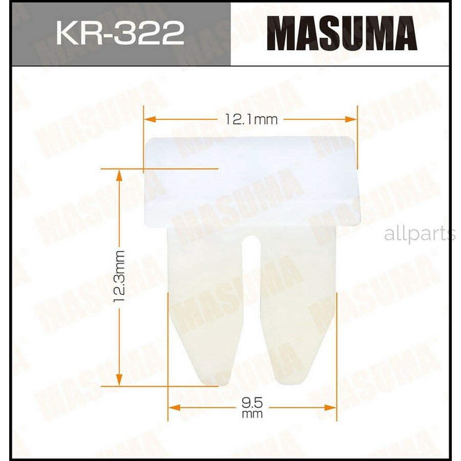 MASUMA KR-322 клипса!\ Hyundai/Kia