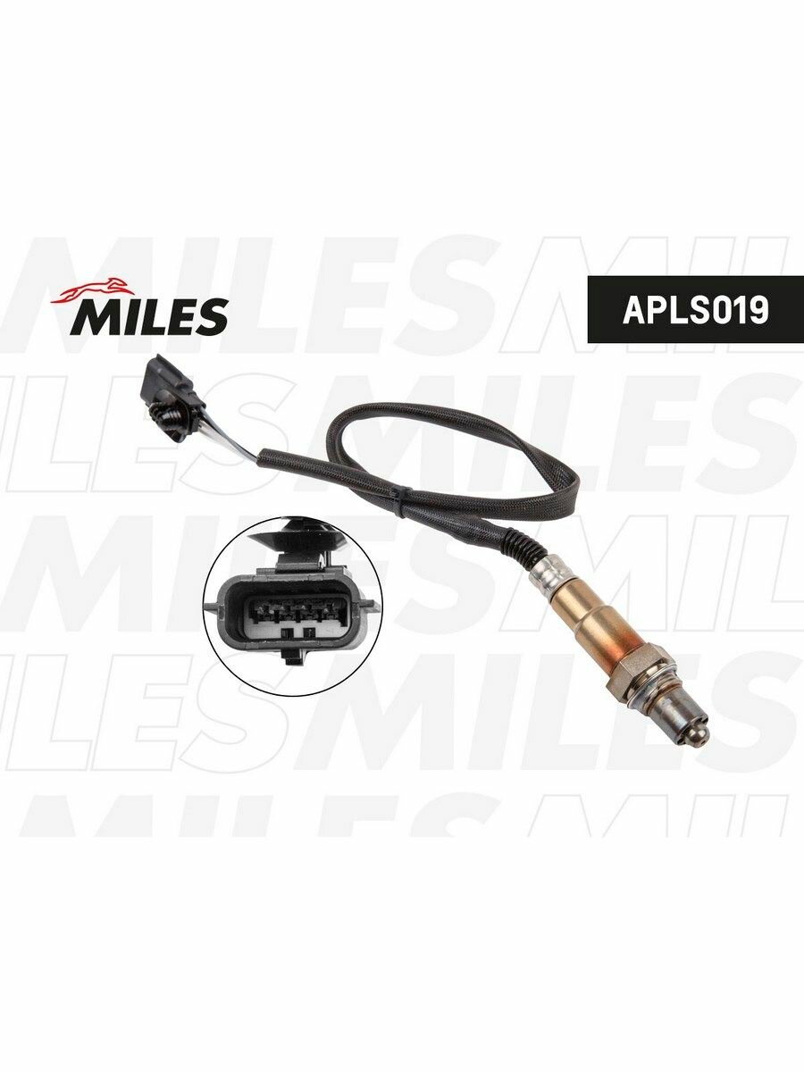 Датчик кислородный (лябмда-зонд) для а/м RENAULT Megane, Scenic, Sandero, MILES APLS019