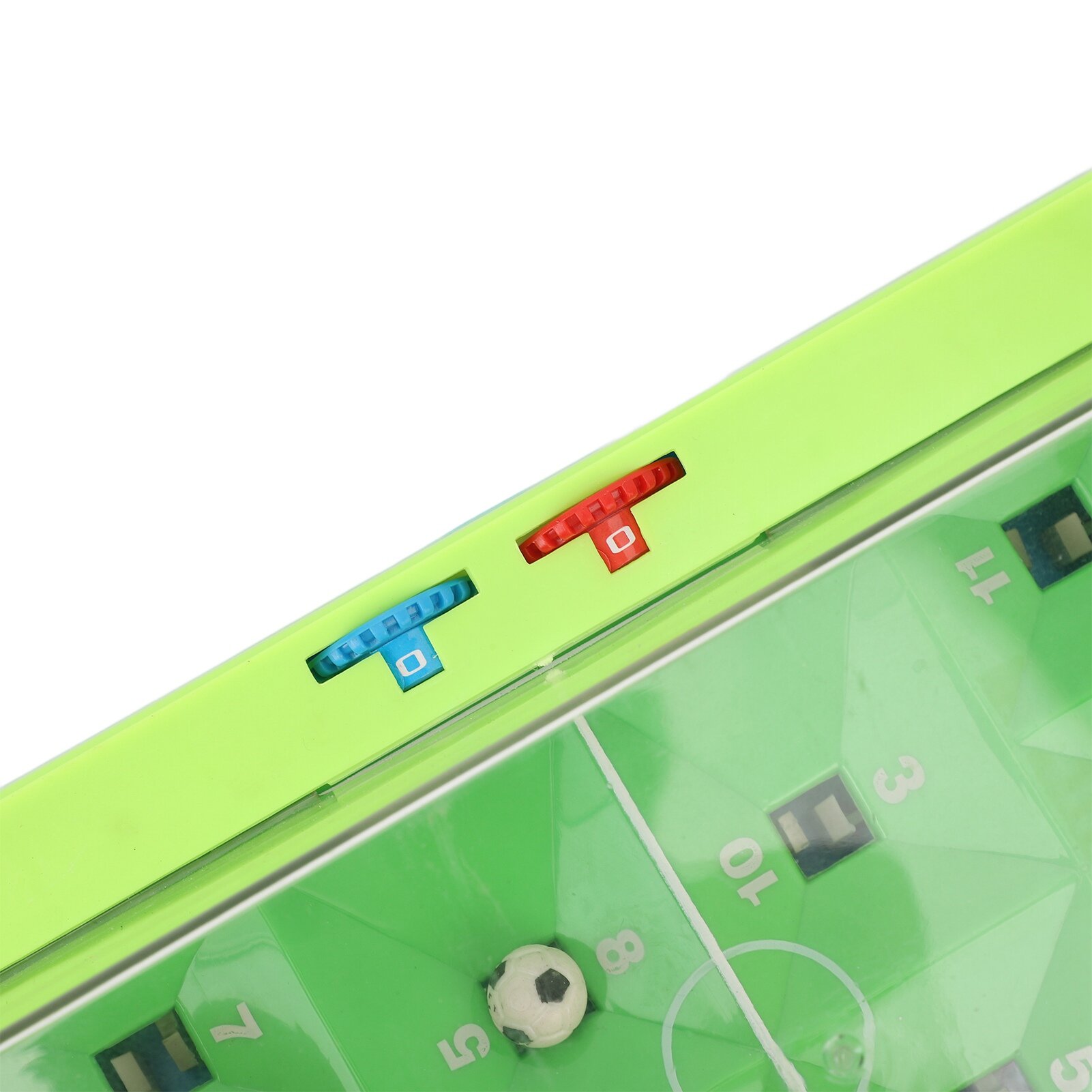 Настольный футбольный игровой набор для детей, прыгающий футбольный мяч для 2 игроков, настольный футбол, спортивная игрушка или вечеринка в помещении, семейный сбор, зеленый