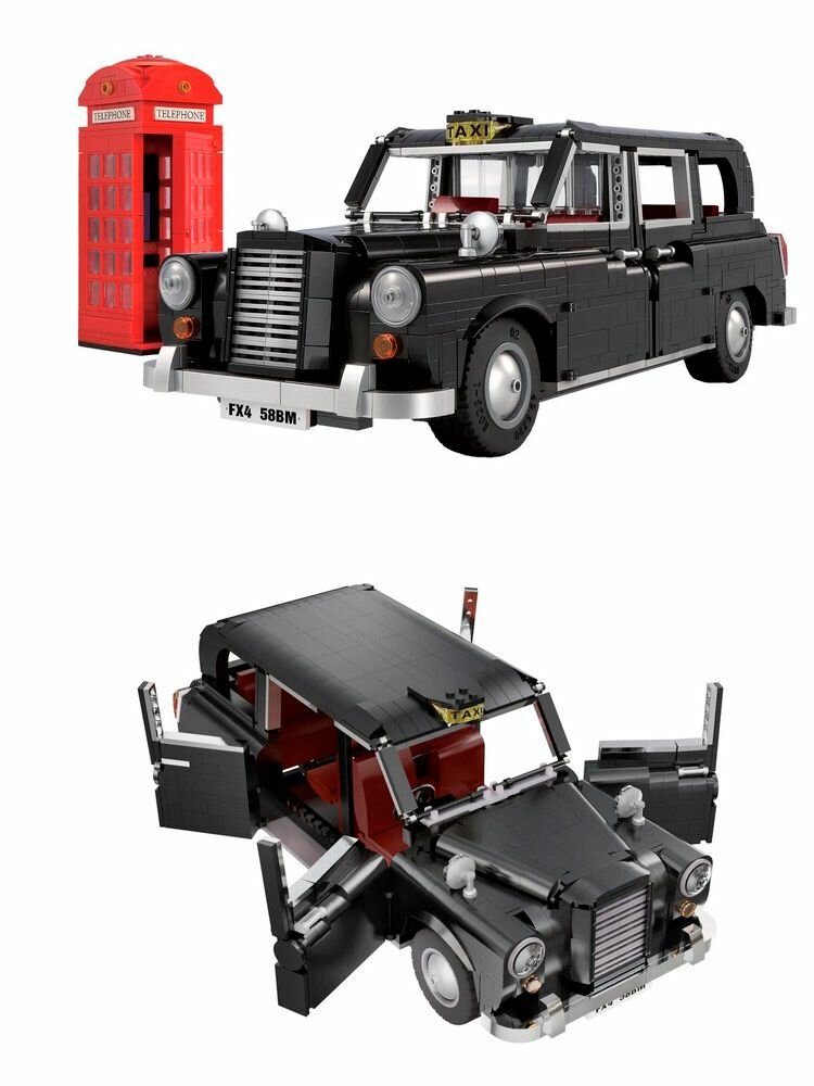 Конструктор CaDA MASTER Лондонское такси (1871 деталь) C62004W