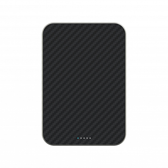 АКБ Внешний Magssory Pride (10000mAh/20W/MagSafe/Kevlar) титан