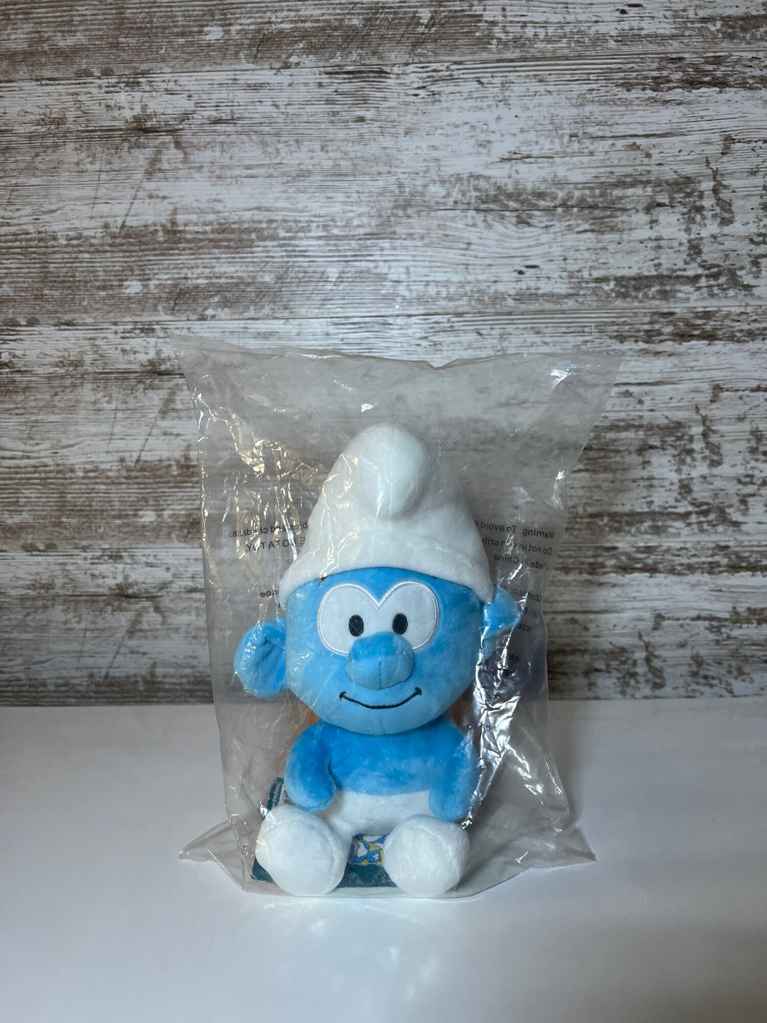 Фигурка Смурф , Smurf, оригинальная , мягкая, 24 см, от Kidrobot