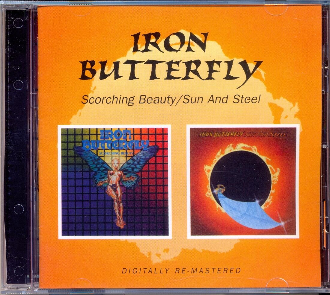 Iron Butterfly - Scorching Beauty/Sun and Steel 1970/75 г. . Компакт диск