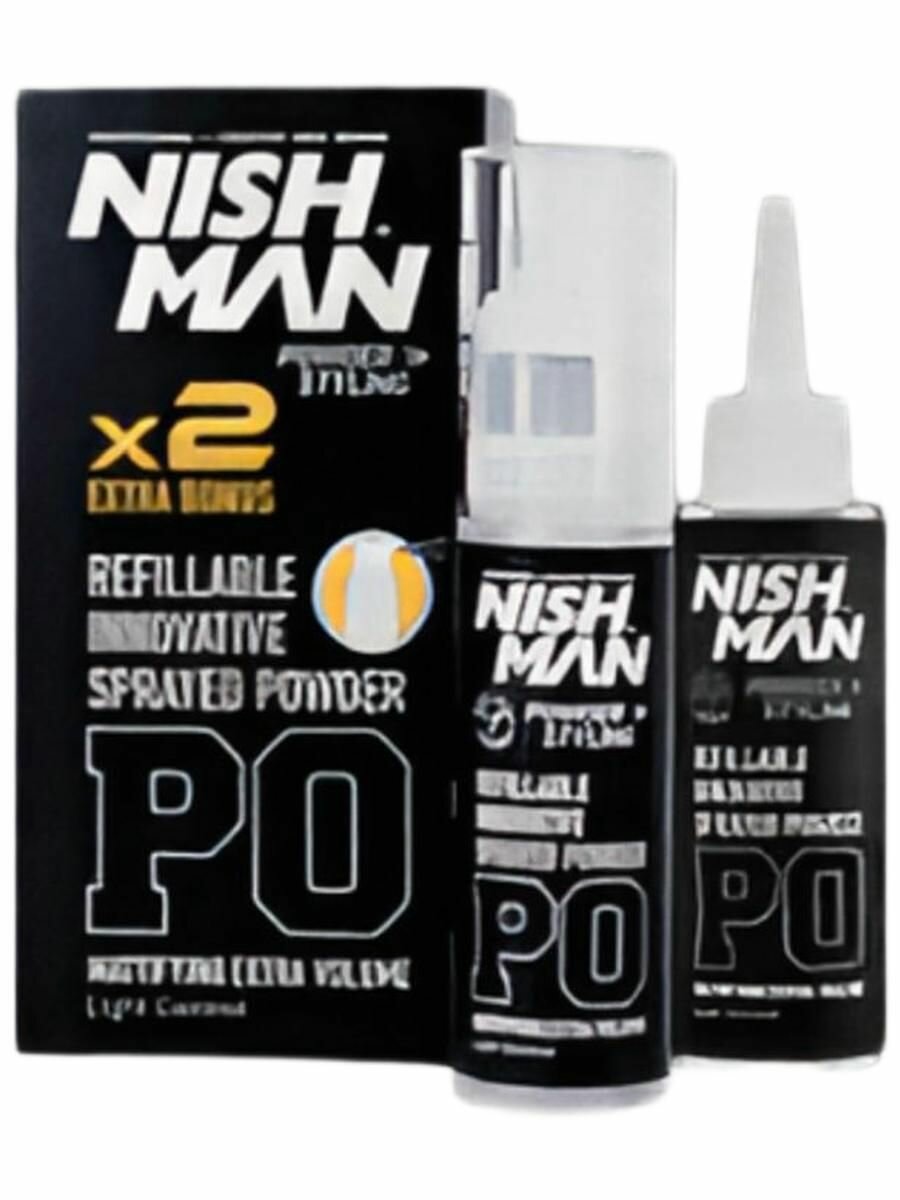 NISHMAN Пудра для укладки волос P0 20гр + 20гр