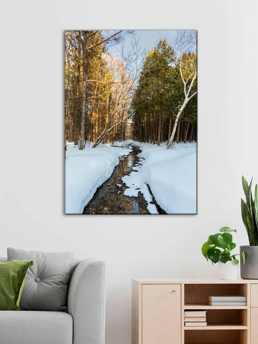 Картина на стену "Тайга", 50х70 см