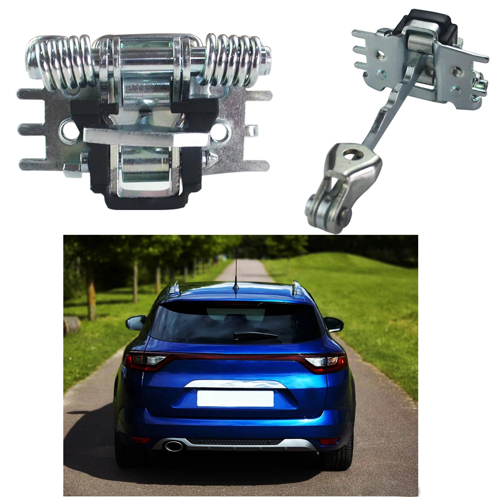 Дверной ограничитель, передний левый и правый шарнирный комплект преобразования 804308139R 804305107R для RENAULT GRAND SCENIC 3 (III) 2009 - 2016