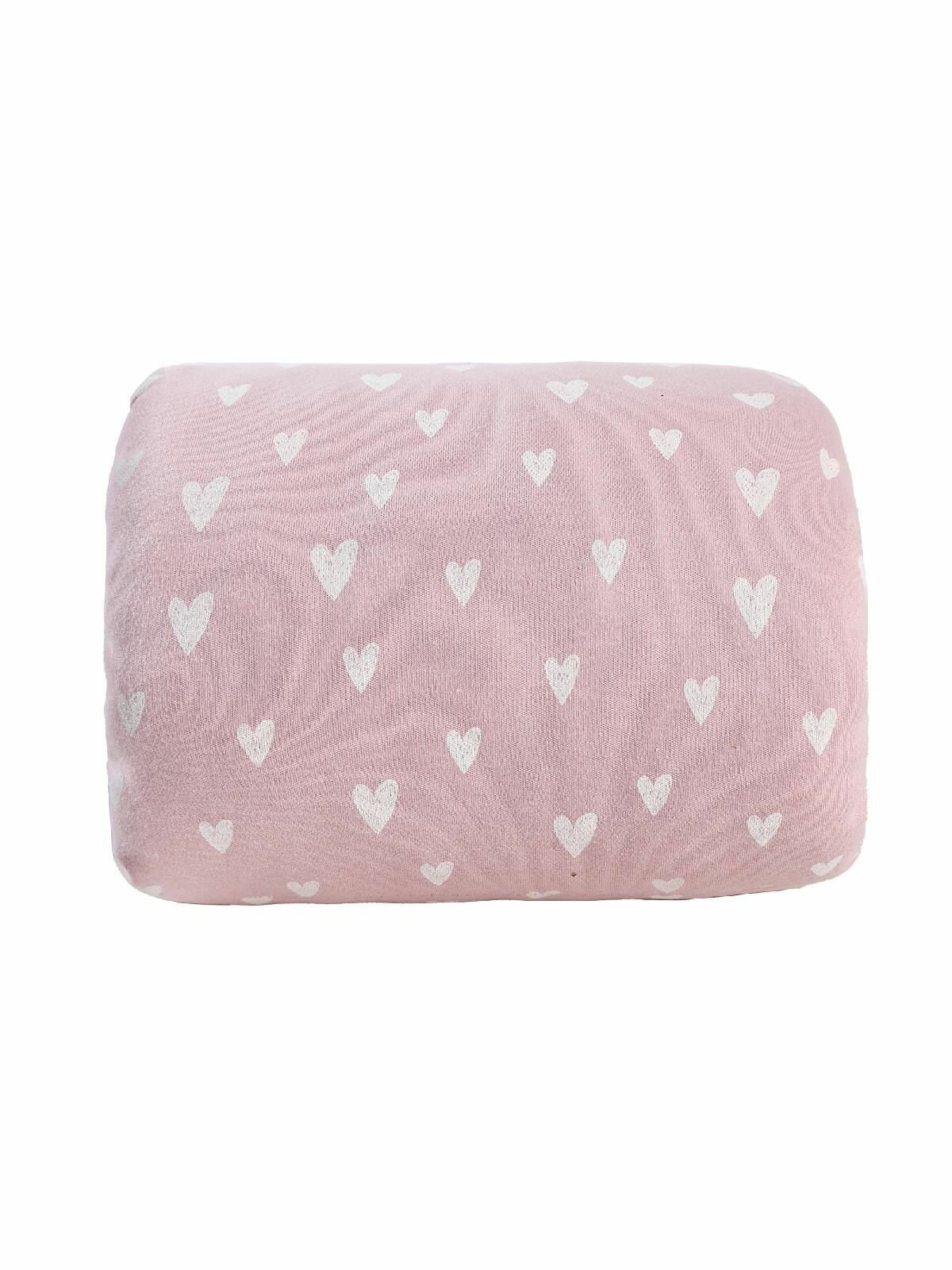 Подушка для беременных и кормящих, Подушка для кормления ребенка-Персиково-розовая Big Love
