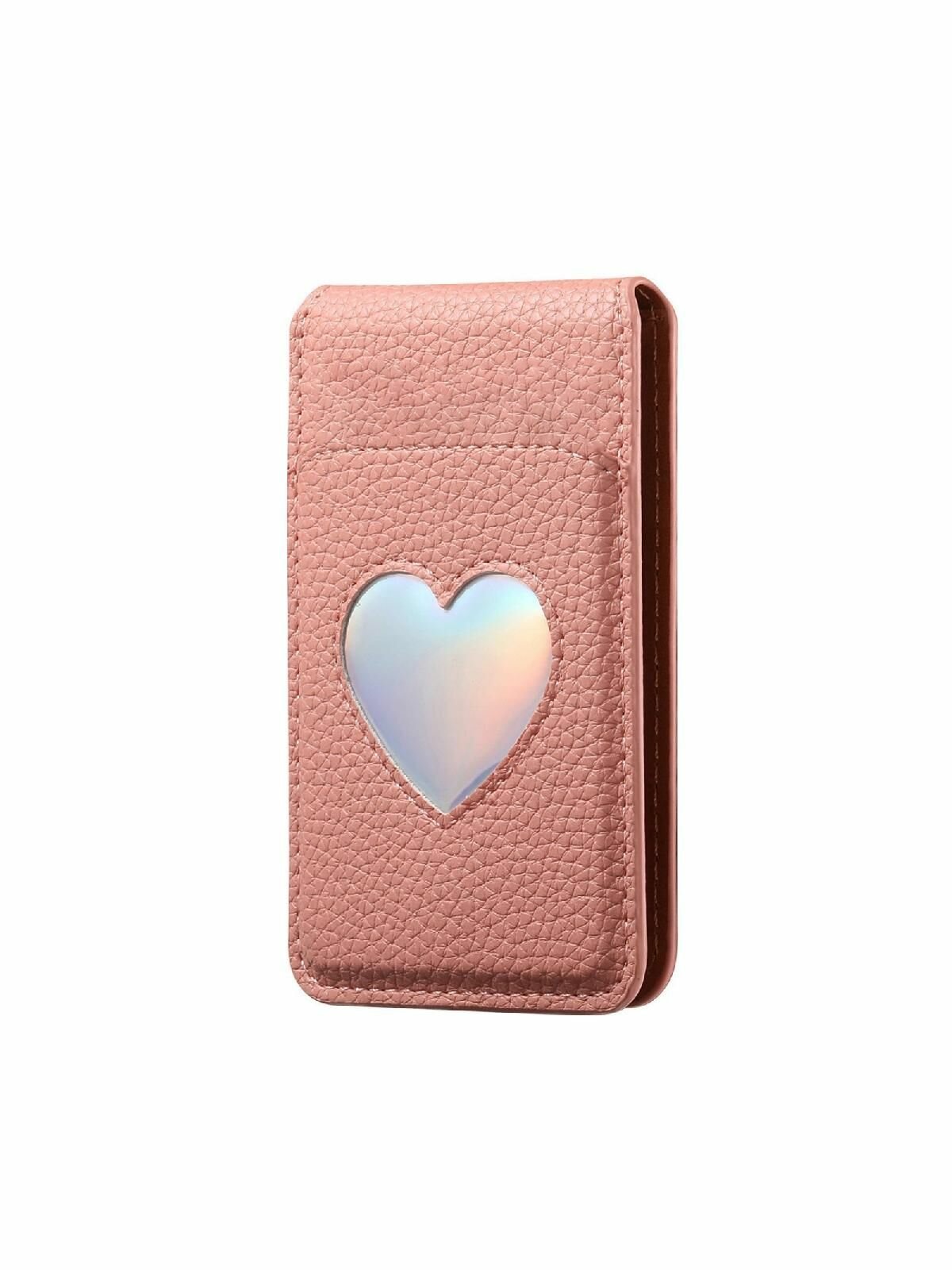 Чехол для телефона на руку, Наклейка на заднюю панель мобильного телефона из искусственной кожи, держатель для карт мобильного телефона, держатель для карт-коричневый