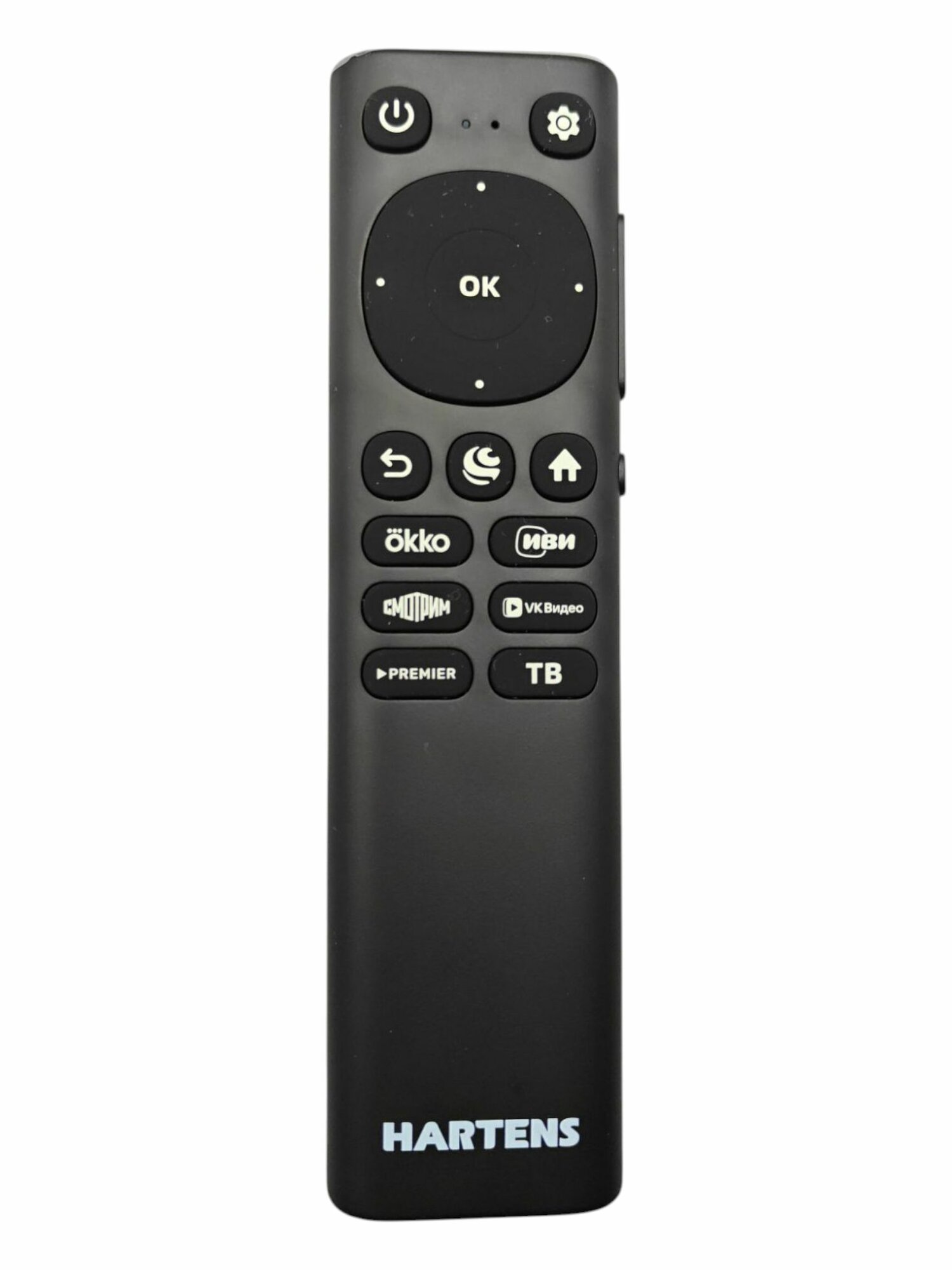 Пульт Hartens an1901 с боковыми кнопками для телевизоров и Sberbox3
