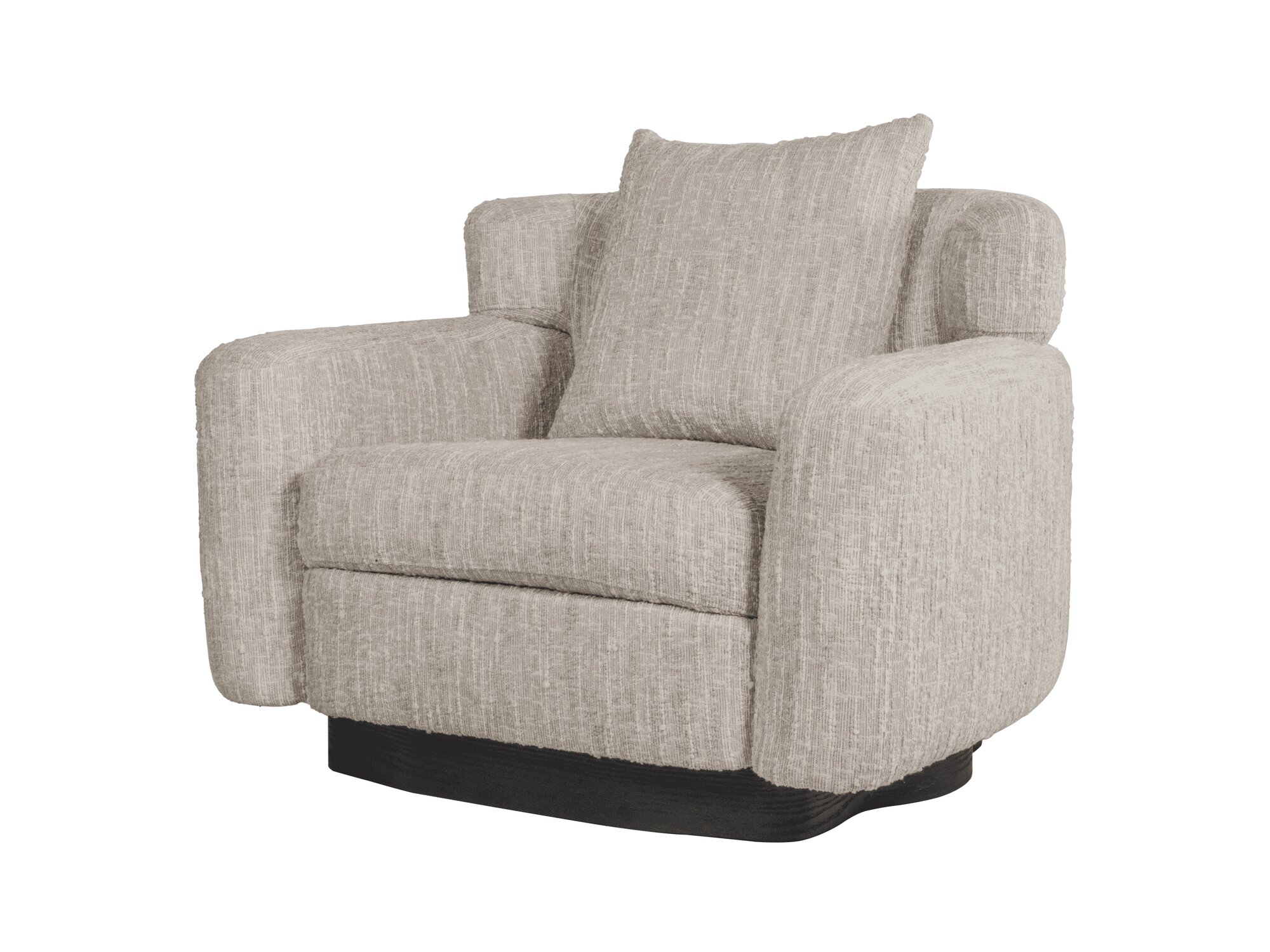 Кресло Manhattan, Каркас - березовая фанера, Шпон ясеня, Наполнитель - ППУ, Пружины, Наполнитель подушек - хлопок,