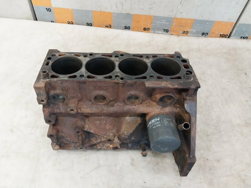 Б/У 1.4 F14S3 Блок цилиндров Chevrolet Aveo 2005 T200 445351 GENERAL MOTORS арт. 96487436