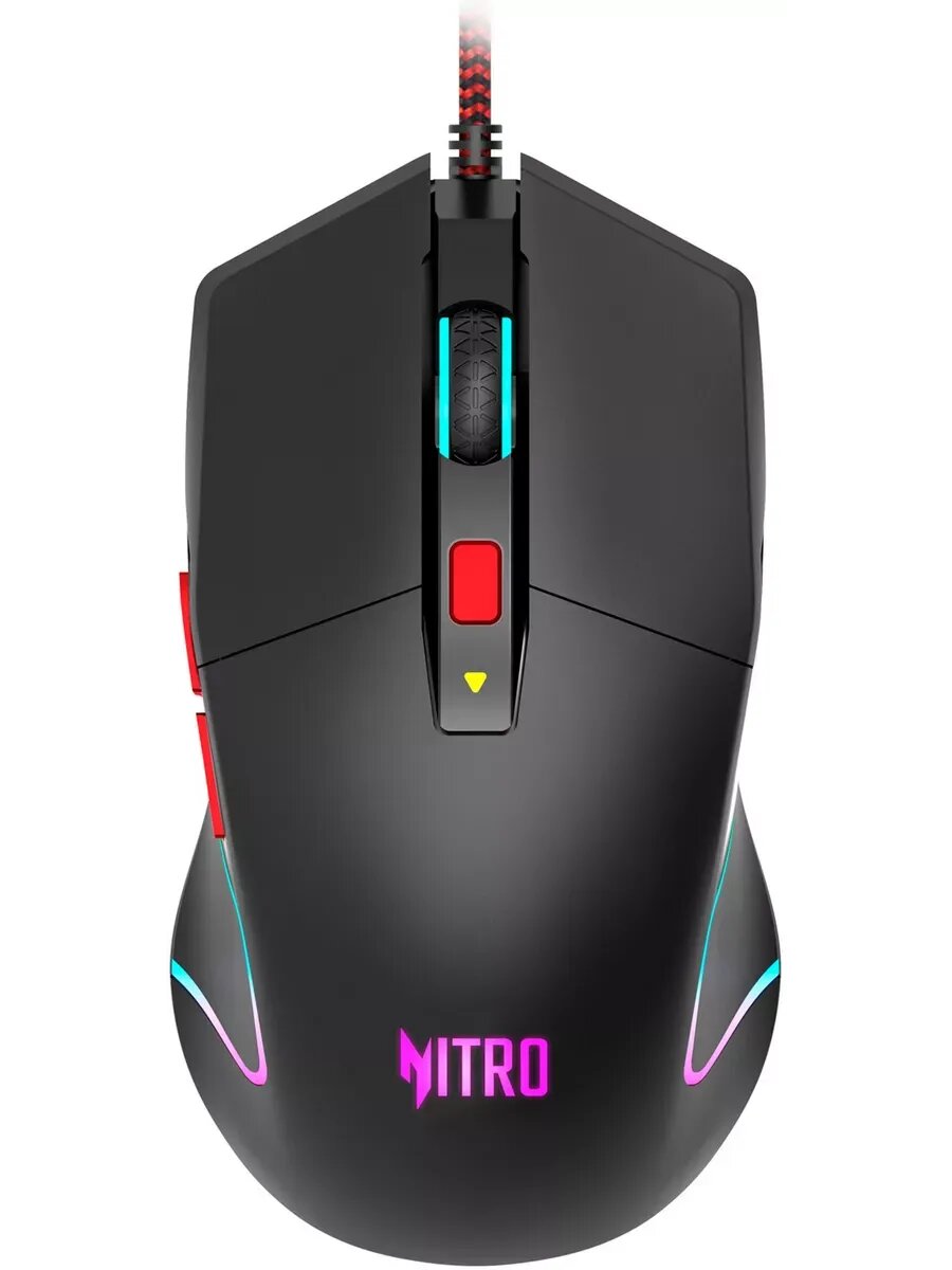 Мышь Nitro OMW301 черный оптическая