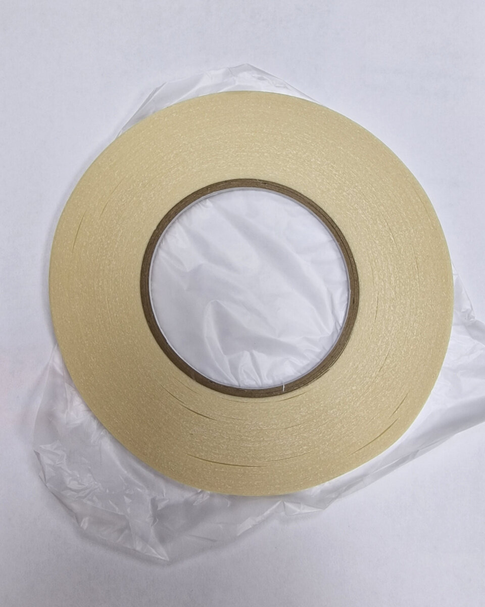 Термоскотч для светодиодных планок, двухсторонний, шириной 4 мм (катушка 50м)