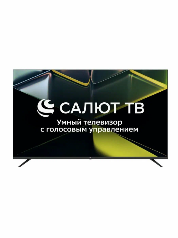 Телевизор LED Leff 43U680T, Smart TV, чёрный
