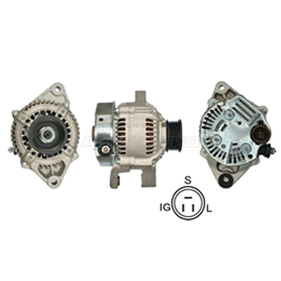 SAT ST850055 Генератор TOYOTA COROLLA/CERES/LEVIN/SPRINTER 91-95 4/5AFE 12V 70A(круглая фишка)