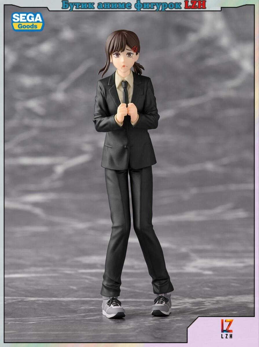 Аниме фигурка SEGA DesktopxDecorateCollections Кобэни Хигасияма (higashiyama kobeni)из "Человек бензопила"(Chainsaw Man) 16cm (LZH)