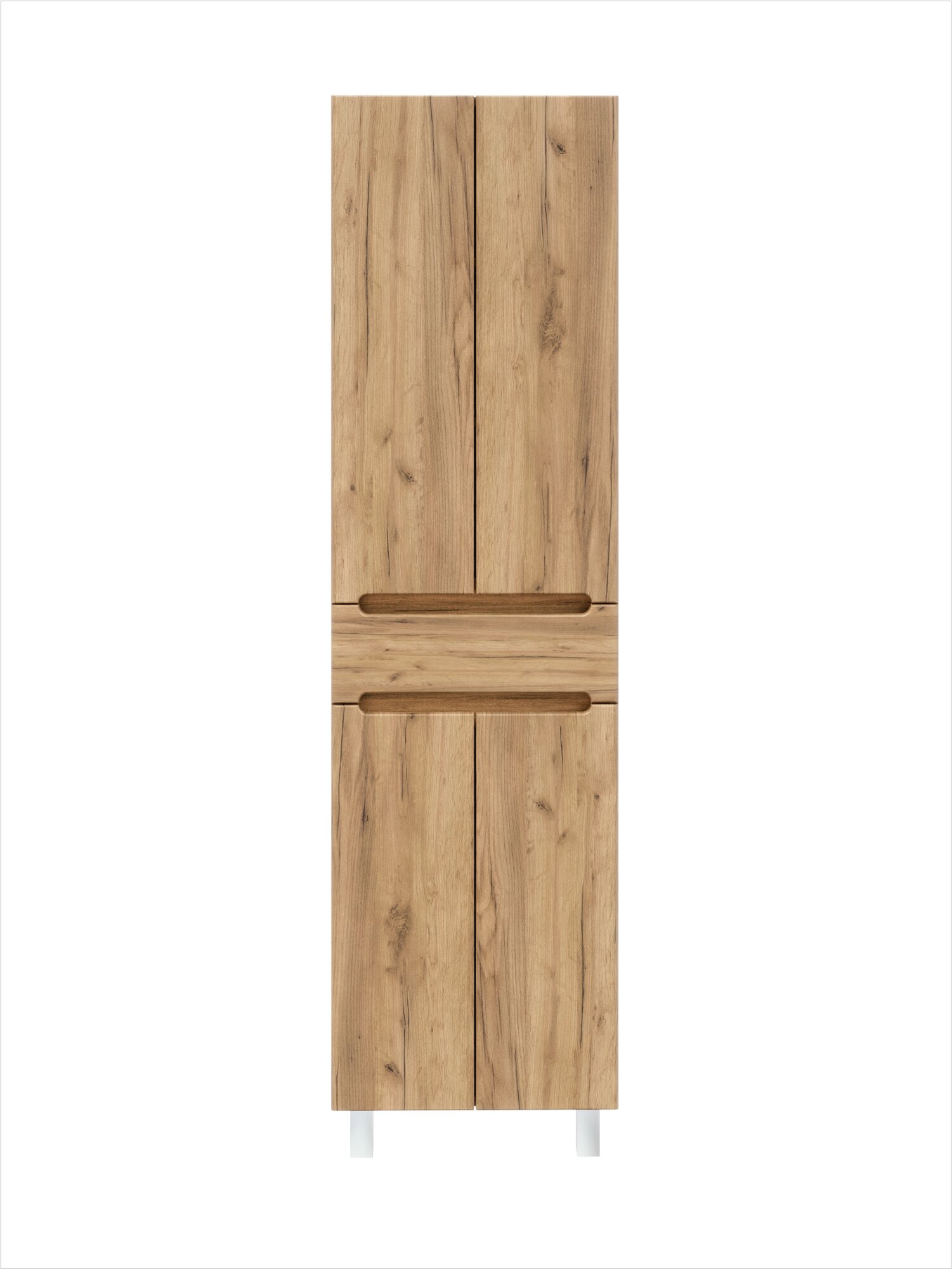 Шкаф-пенал напольно/подвесной SanStar Толедо 50 для ванной комнаты, Gold Craft