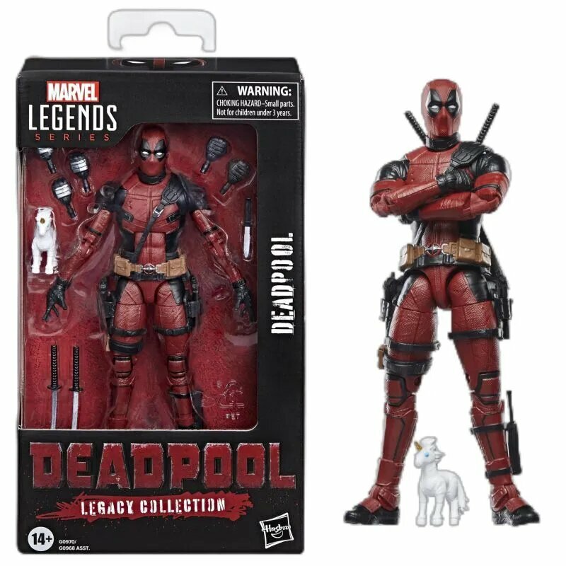 Игрушка Hasbro Marvel Legends Series Deadpool, Deadpool 2 Adult Collectible 6-Inch Action Figure