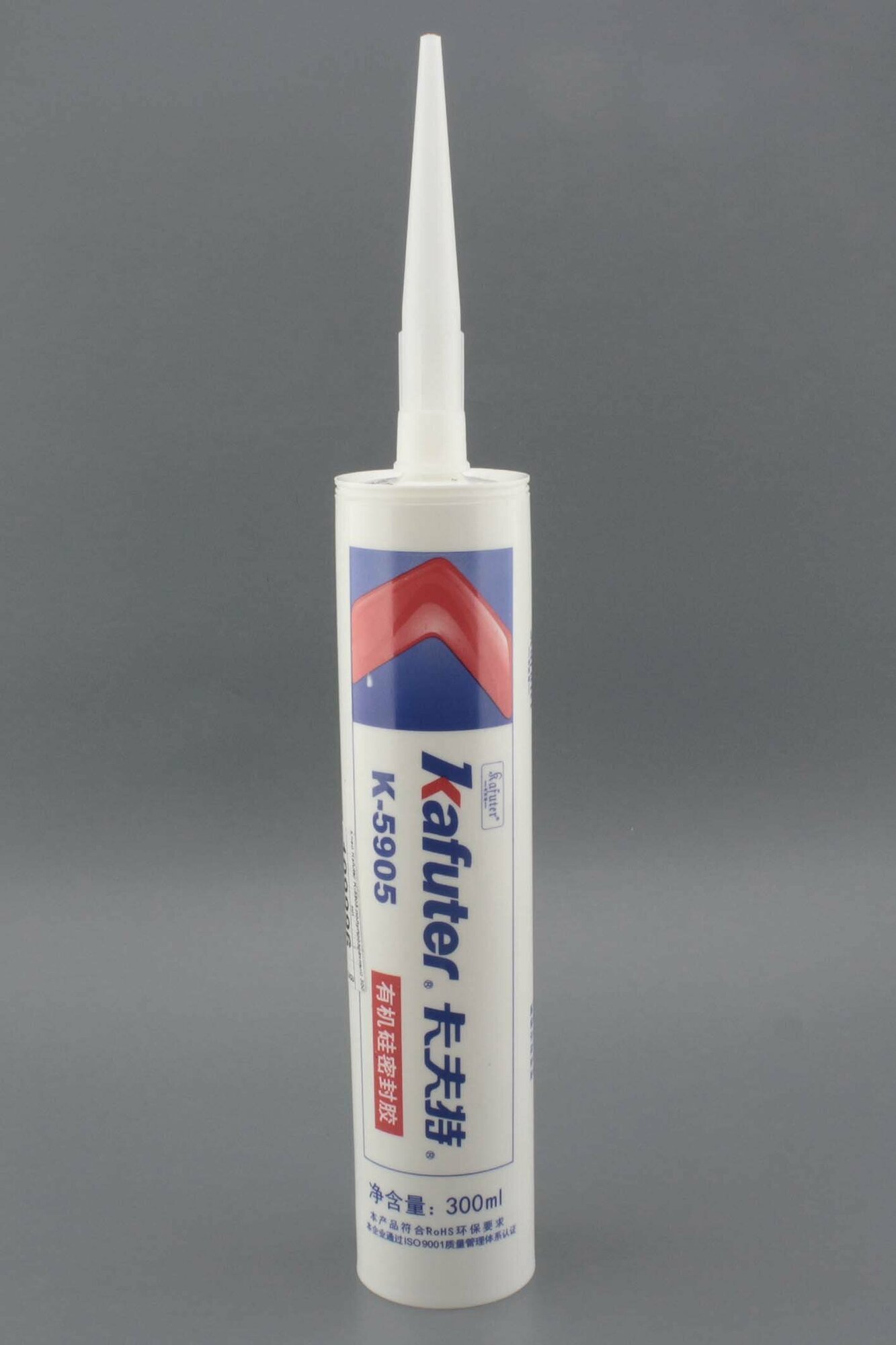 Клей-герметик силиконовый Kafuter K-5905 полупрозрачный 300 мл