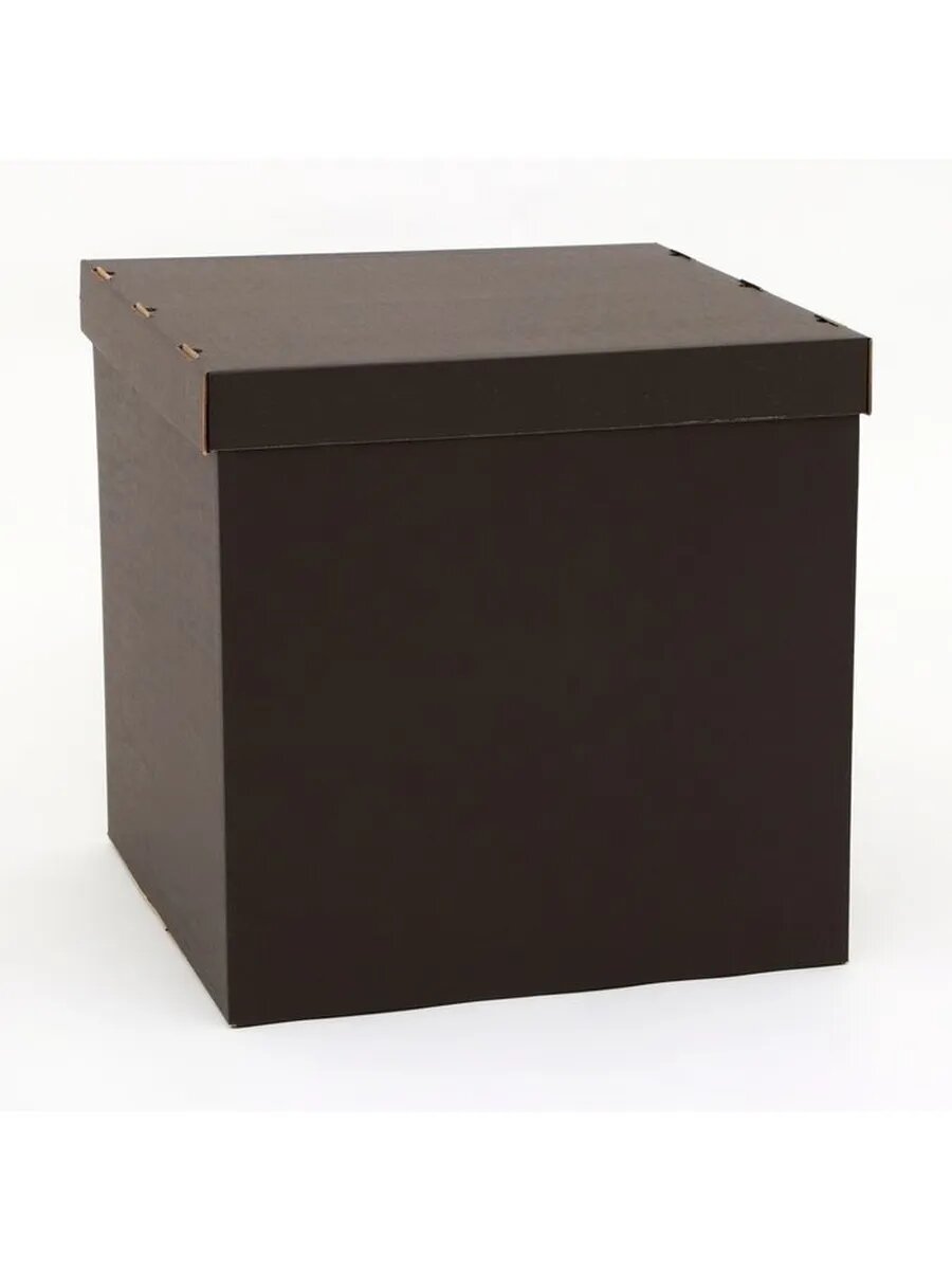 Коробка для воздушных шаров, Чёрная 60 х 60 х 60 см