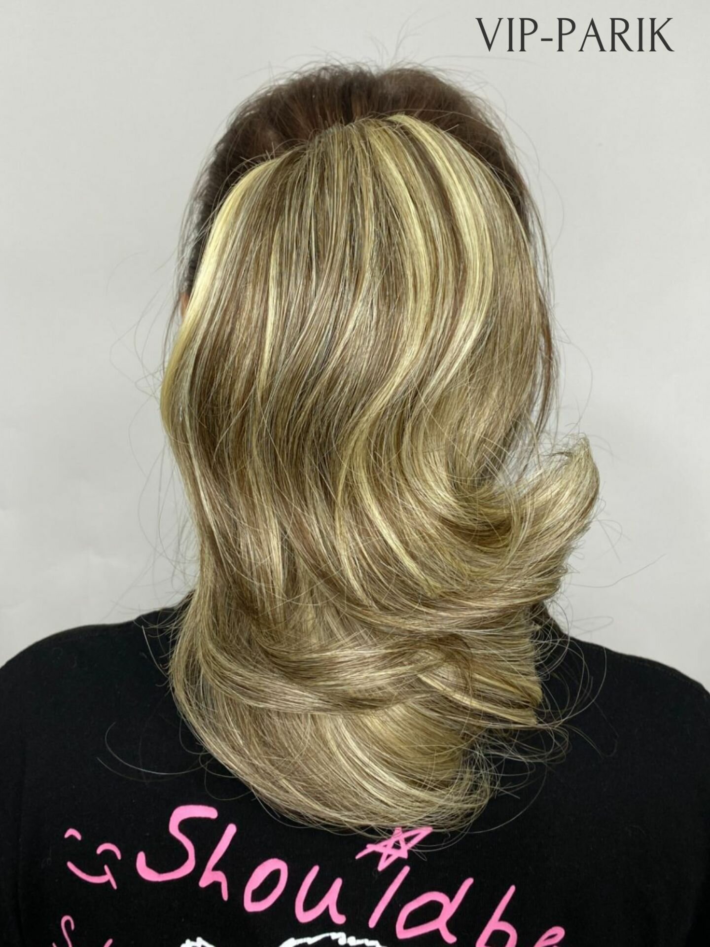 VIP-PARIK Шиньон хвост на крабе термо