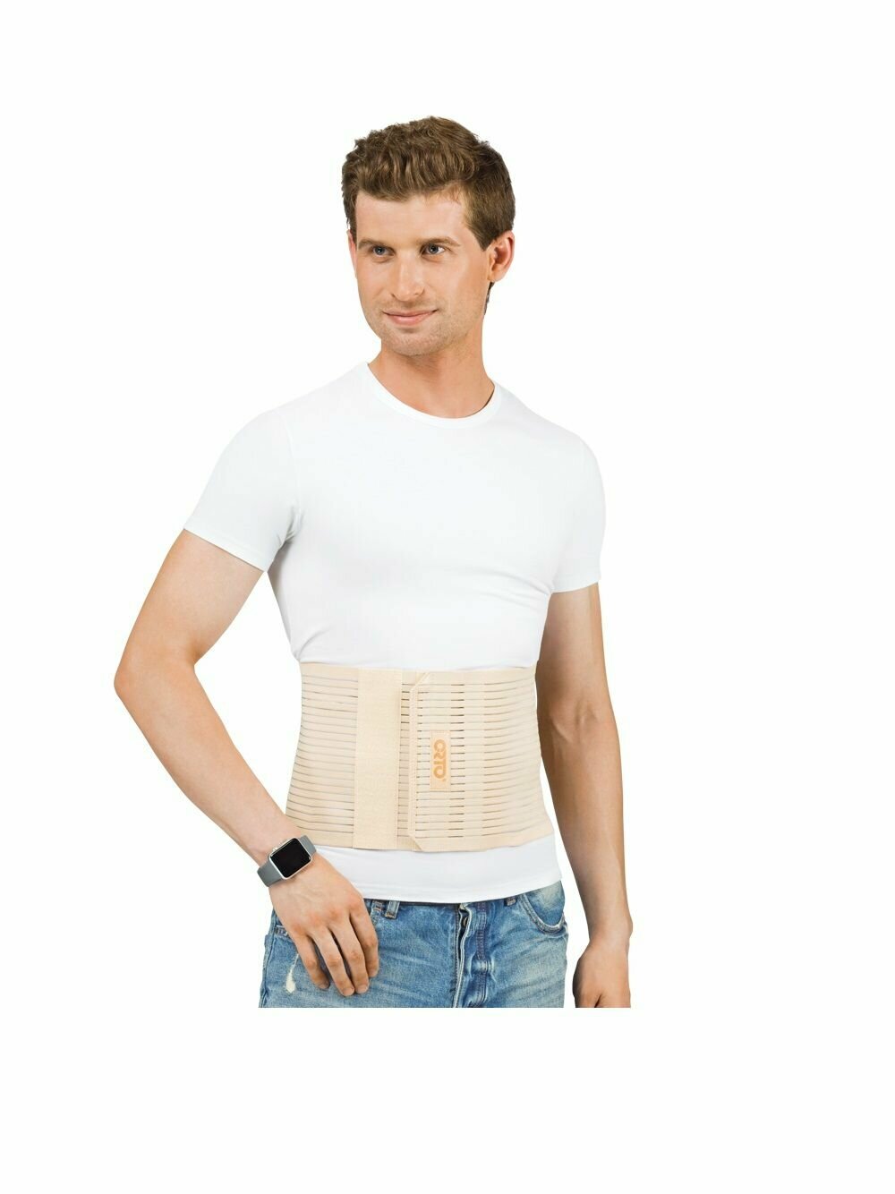 Бандаж послеоперационный для живота, ширина 20см, талия 65-75 см
